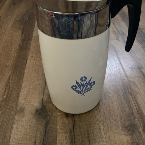Corningware | Kitchen | Corningware Electric Coffee Pot Cornflower ...